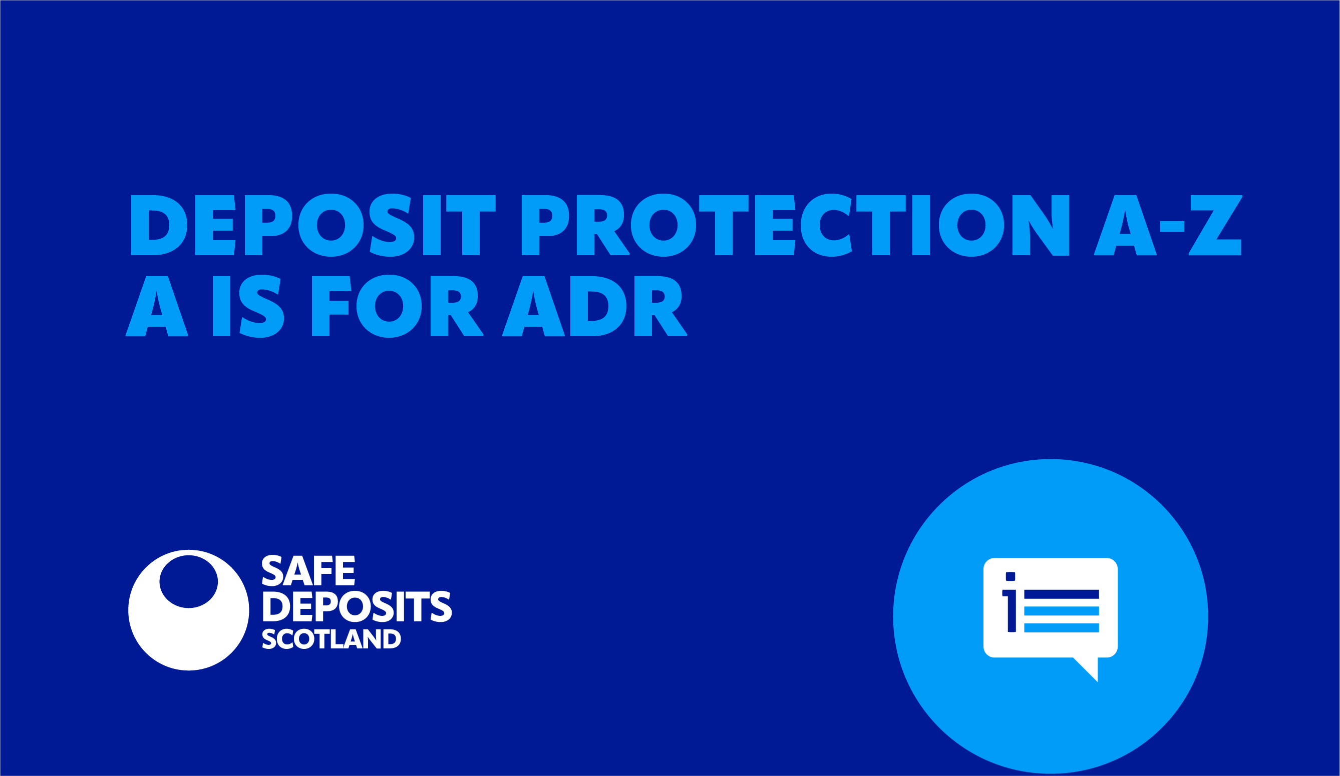 Latest News |Deposit protection Scheme | SafeDeposits Scotland