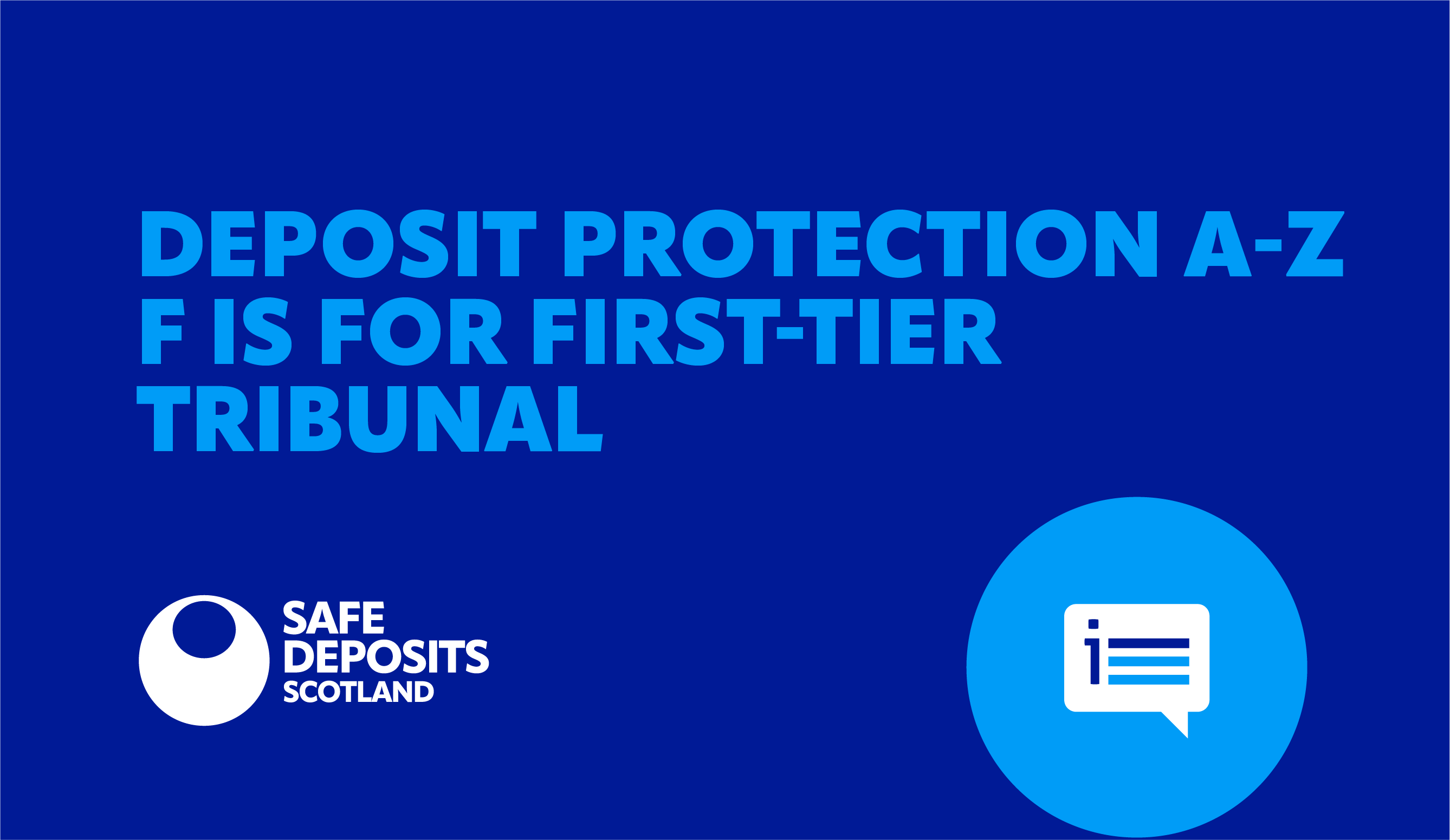 Latest News |Deposit protection Scheme | SafeDeposits Scotland