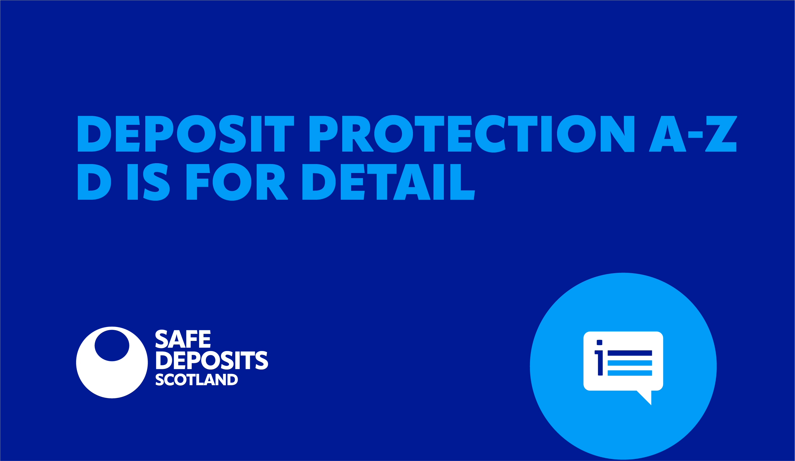 Latest News |Deposit protection Scheme | SafeDeposits Scotland